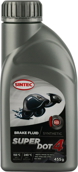 Тормозная жидкость SINTEC Super DOT-4, 455г купить на OZON по низкой цене (1972838184)