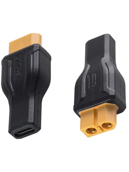 2 шт. Протокол SC100, USB Type-C Женщина для подключения к женщина XT60 для зарядки ...