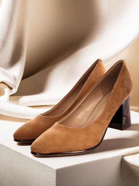 Туфли Женский Instreet Текстиль, размер 36 Платформа 4 Россия Закрытый нос купить c доставкой на ...