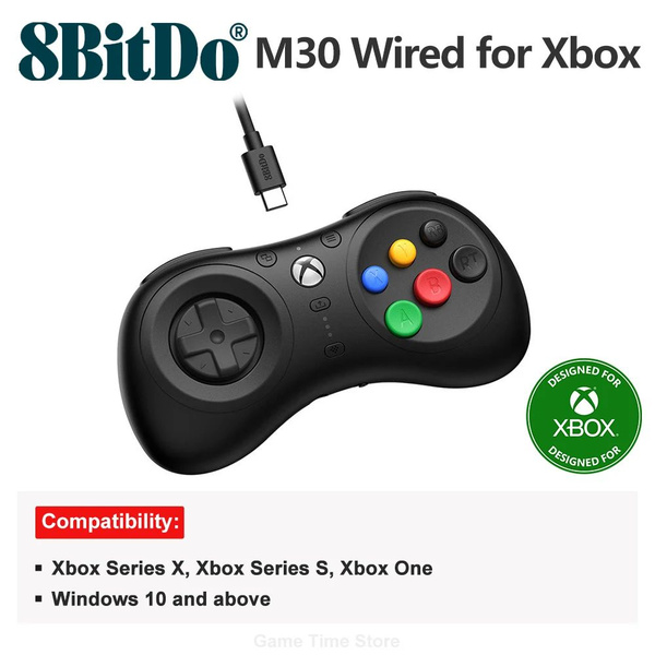 8BitDo M30 Wired Игровой контроллер Gamepad для Xbox One серии XS и ПК ...