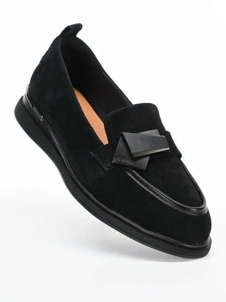 Туфли Женский Ascalini Замша натуральная, размер 41 Стандартный низкий (до 4 см) 9 Россия купить ...