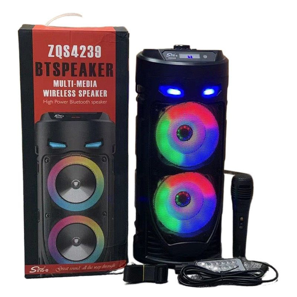 Мощная Bluetooth колонка ZQS-4239 купить на OZON по низкой цене (2001869933)