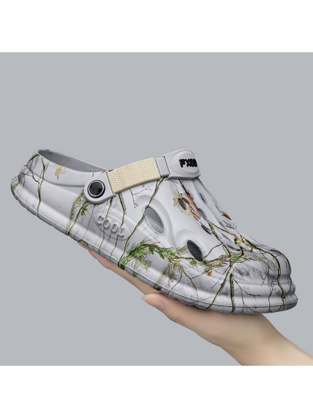 Сабо Мужской SARIWEN EVA, размер 39 Толстая подошва, Рифлёная подошва Без каблука Пряжки Нет ...