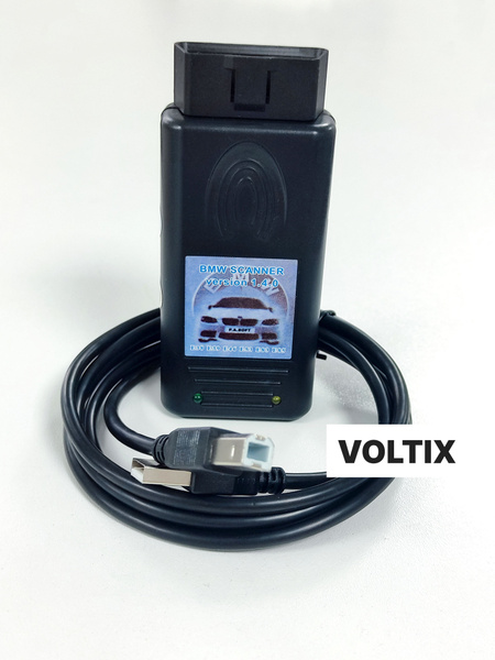 Сканер BMW Scanner 1.4.0 OBD2 E38, E39, E46, E53, E83, E85 Диагностический адаптер БМВ сканер ...
