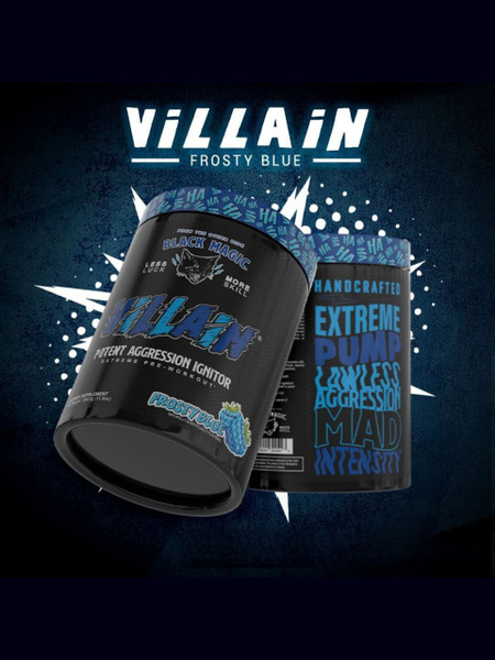 Black Magic; VILLAIN; High-Stim Nootropic Pre-Workout, 25 порций ...