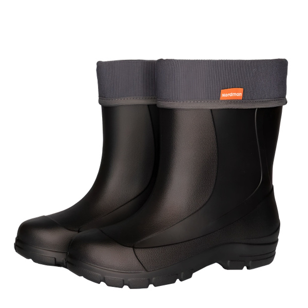 Сапоги резиновые Мужской Nordman черный EVA Россия Без застёжки На любой сезон Легкая модель ...