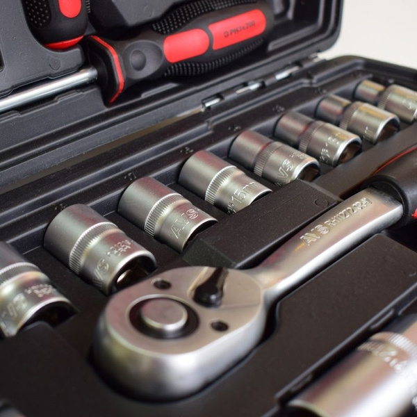 Набор инструментов AVS A40242S ATS-56 56 предметов купить на OZON по низкой цене (2067185511)