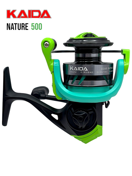 Катушка KAIDA Nature, Безынерционная, 500, Передний фрикцион купить c доставкой на OZON по ...