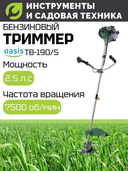 Триммер бензиновый 2.5 л.с TB-190/S Oasis купить на OZON по низкой цене ...