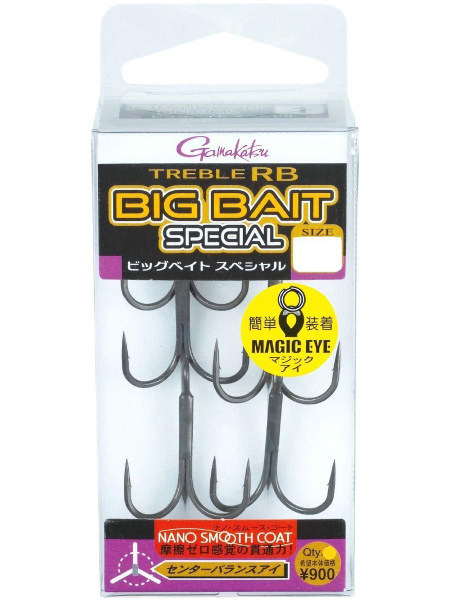 Тройники GAMAKATSU - TREBLE RB BB SP 1/0 купить на OZON по низкой цене (2090473263)