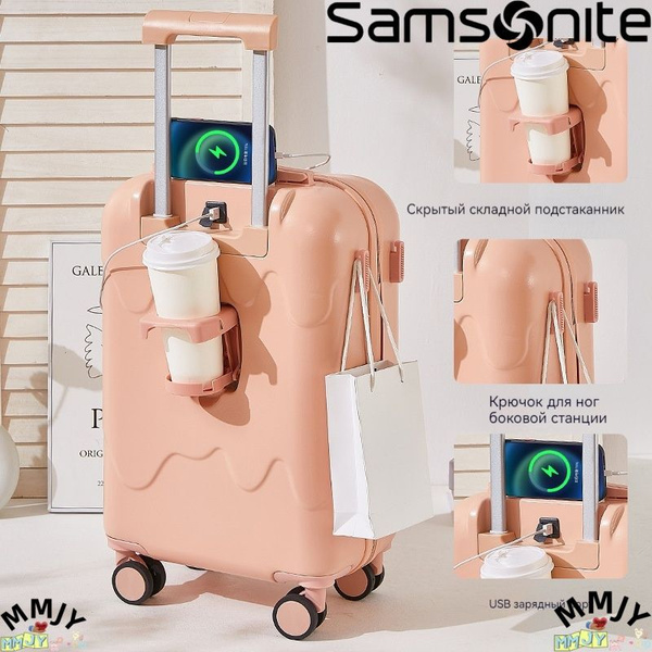 Samsonite Чемодан ABS пластик 55 см 45 л купить на OZON по низкой цене (2190660385)