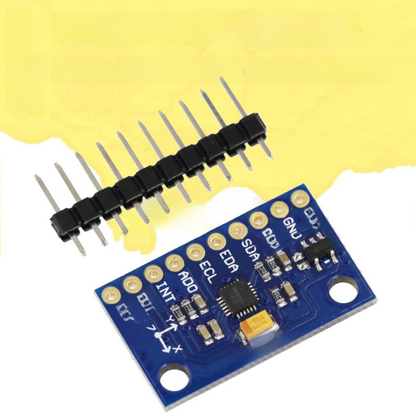 MPU-9250 -9250 9-осевой модуль датчика I2C/SPI, трехосевой гироскоп + трехосевой акселерометр ...