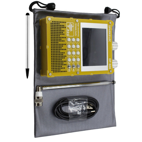 Радиоприемник с технологией TEF6686 DSP выход 35 мм аккумулятор 5000 ...