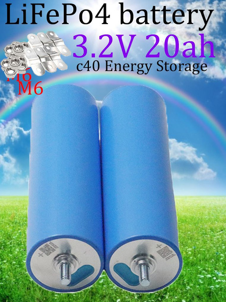 3.2V 20Ah аккумулятор C40 литий-железо-фосфат (LiFePO4) для 12V 4s ...