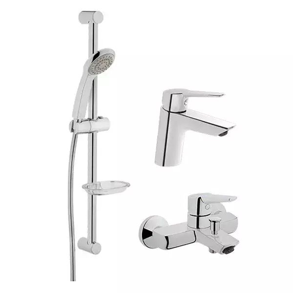 Набор из 3 смесителей Vitra Solid-S 3 в 1 купить на OZON по низкой цене (2452617700)