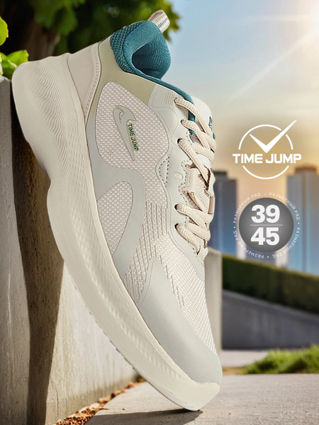 Кроссовки Мужской TimeJump Текстиль, Искусственная кожа Бег, Гимнастика, размер 42 G На любой ...