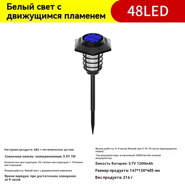 Уличный светильник, PGX, количество ламп:48шт купить на OZON по низкой цене (2575727133)