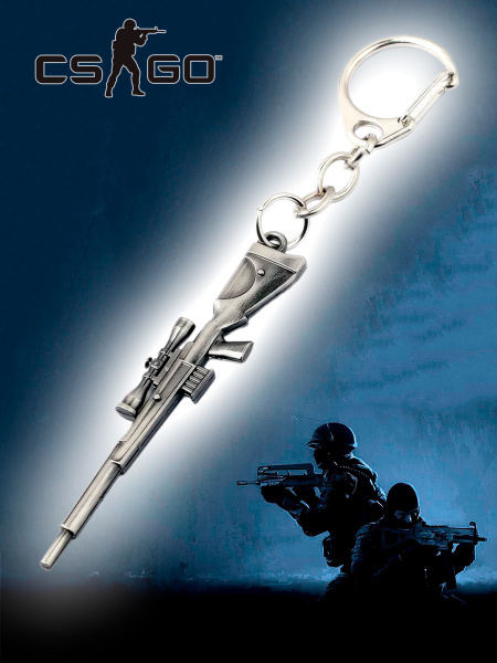 Брелок Оружие Снайперская винтовка Barrett M82 из игры CS GO Counter-strike купить на OZON по ...