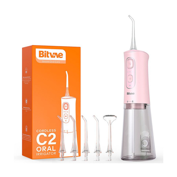 Портативный ирригатор Bitvae С2 Water Flosser (6 насадок) (С2) GLOBAL ...