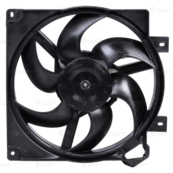 Электровентилятор охлаждения с кожухом LUZAR LFK01181 для Лада 1117 Калина купить на OZON по ...