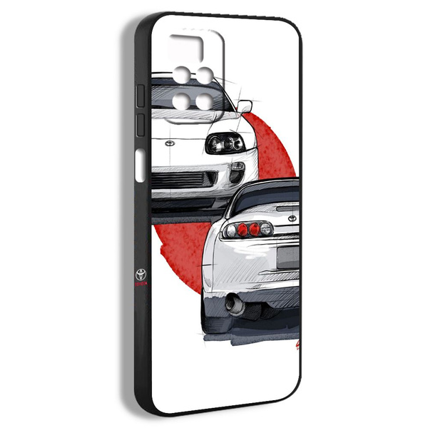 чехол для смартфона Подходит для Xiaomi Redmi 10 Prime JDM Toyota Supra ...