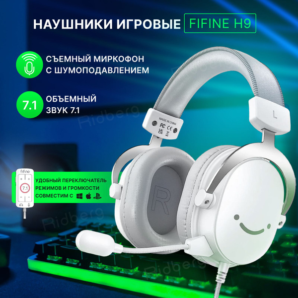 Наушники Полноразмерные Fifine 1212151 - купить по доступным ценам в ...