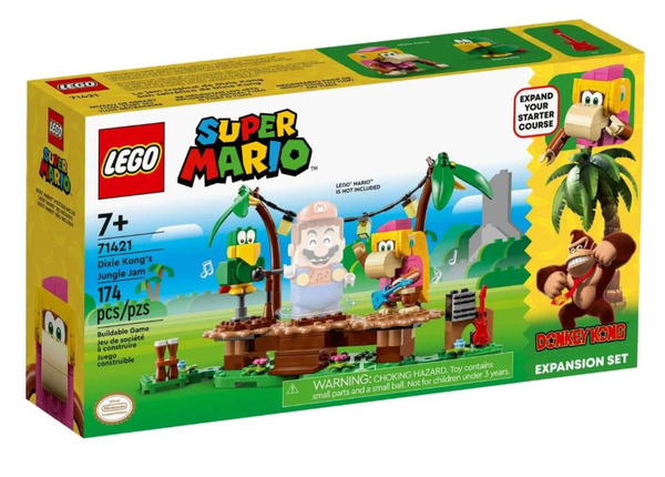 Конструктор Lego Super Mario 71421 Dixie Kong's Jungle Jam Expansion ...