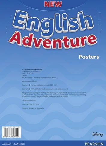 New English Adventure Starter A Posters - купить с доставкой по ...