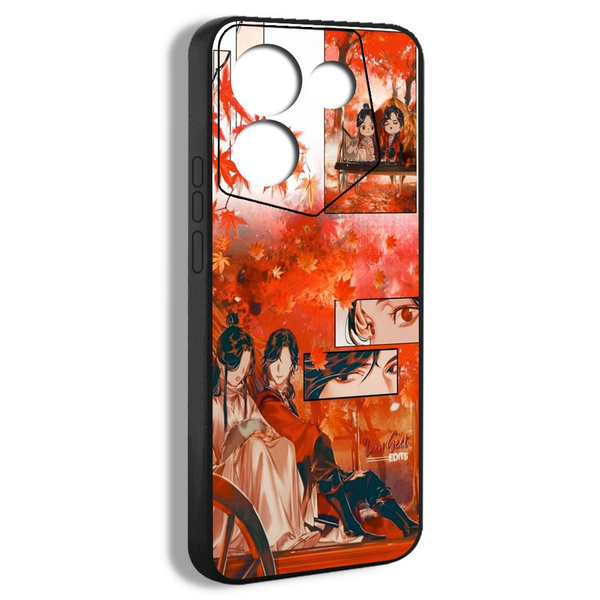 чехол на Tecno Camon 20 Pro 5g принтом Благословение небожителей аниме Хуа Чен и се Лянь Vfg03