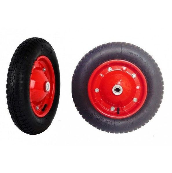 Колесо для садовой тачки Колесо для садовой тележки 325/300-8L втулка ...