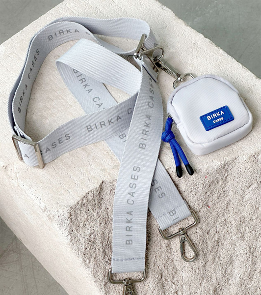 Ремешок c монетницей (чехлом для наушников) съёмный для телефона ...