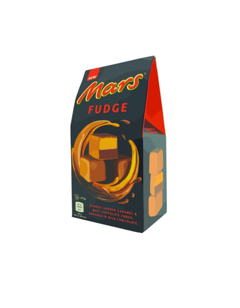 Шоколадные конфеты Mars Fudge, 110 г - купить с доставкой по выгодным ...
