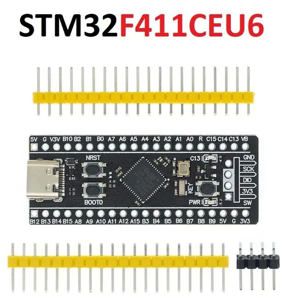 Плата разработки на основе микроконтроллера STM32F411CEU6 STM32 Type-C ...