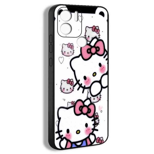 чехол для смартфона Подходит для Poco C51 hello kitty милый Хеллоу ...