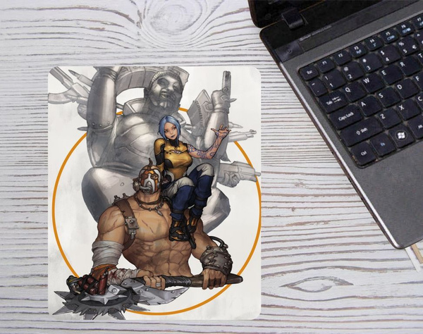 Коврик для мышки Borderlands, Бордерленд №17 купить на OZON по низкой ...