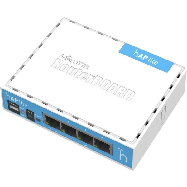 Роутер MIKROTIK MikroTik RouterBOARD hAP lite RB941-2nD, разноцветный ...