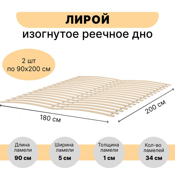 Реечное дно ЛИРОЙ - купить по выгодной цене в интернет-магазине OZON ...