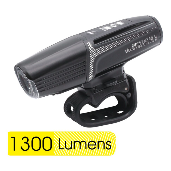 Велофара Moon Meteor Vortex Pro, 1300 lm, 3350мАч Li-ion, USB-C, LED ...