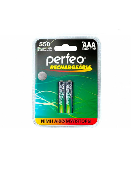 Perfeo Аккумуляторная батарея AAA, 1,2 В, 2 шт - купить с доставкой по выгодным ценам в интернет ...