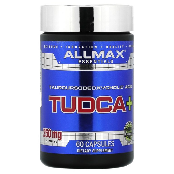 ALLMAX, TUDCA, защитное средство для печени, 250 мг, 60 капсул - купить ...