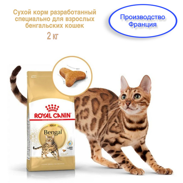 Корм Royal Canin Bengal Adult для кошек Сухой корм для взрослых ...