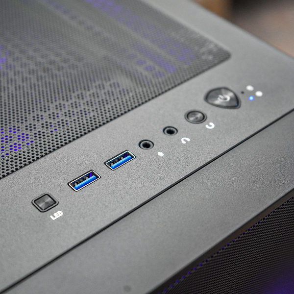 HAPPYPC Системный блок (Intel Core i5-12400F, RAM 32 ГБ, SSD 1000 ГБ, NVIDIA GeForce RTX 4070 Ti ...