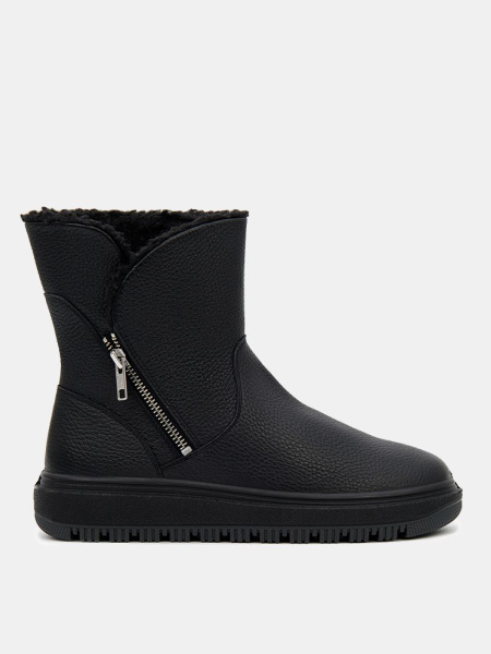 Ботинки Женский Ralf Ringer черный, размер 39 Зима 5 Молния Без каблука Россия купить c ...