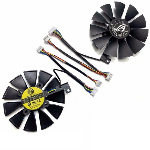 Вентилятор охлаждения видеокарты Вентилятор для ASUS ROG STRIX GTX 1060 ...