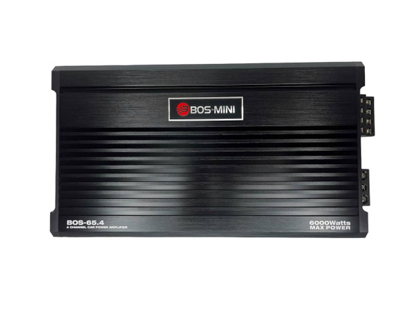 BOS-MINI Усилитель автомобильный, каналы: 4, 6000 Вт - купить с доставкой по выгодным ценам в ...