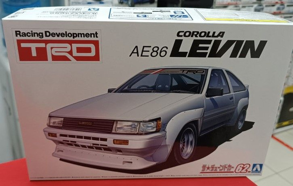 Сборная модель Aoshima 1:24 05798 Toyota Corolla Levin TRD AE86 '83 ...