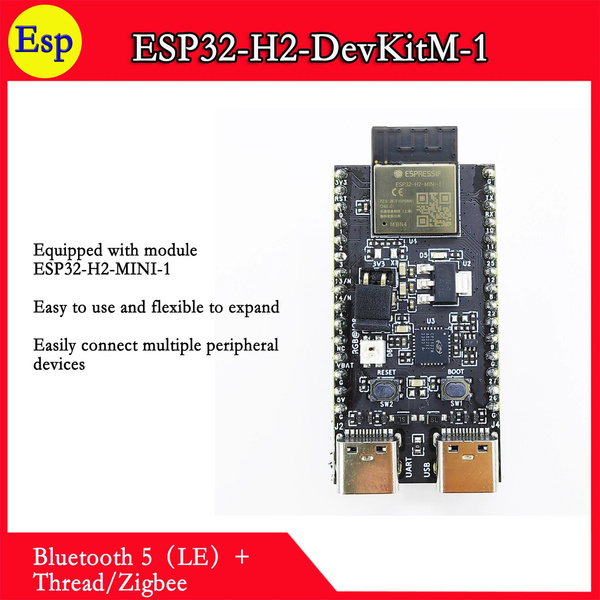 ESP32-H2-DevKitM-1 ESP32 H2 DevKitM 1 N4 4 МБ Flash Espressif ... ESP32-H2-DevKitM-1 ESP32 H2 DevKitM 1 N4 4 МБ Flash Espressif ...