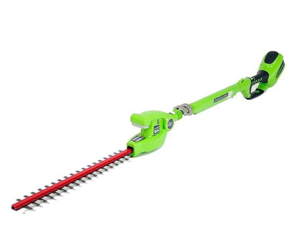 Штанговый Аккумуляторный Кусторез Для Сада GreenWorks 40V G40PHA ...
