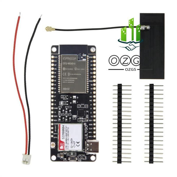 (Y S U X) LiIYGO 1 Комплект T-Call V1.4 ESP32 WI-FI+BT+BLE Модуль MCU ESP32-WROVER-B SIMmodule ...