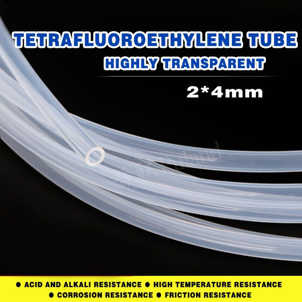 2x4 10M Тефлоновые трубки, высокопрозрачные трубы для 3D - принтеров ...